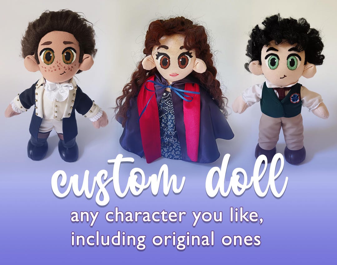 Custom Doll, Personalized Doll, Commission, Fictional Character ...