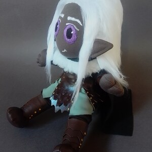 Drizzt Do'urden D&D Dungeons and Dragons Plush Doll Plushie Toy - Etsy