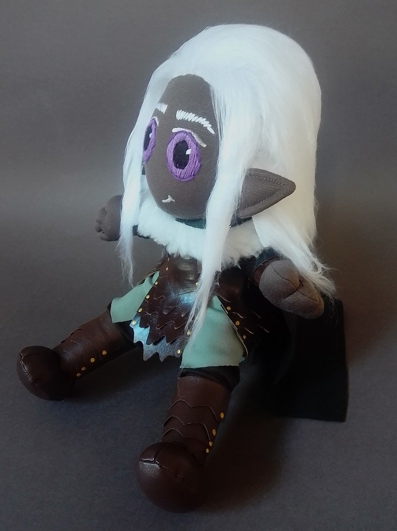 Drizzt Do'urden D&D Dungeons and Dragons Plush Doll Plushie Toy - Etsy