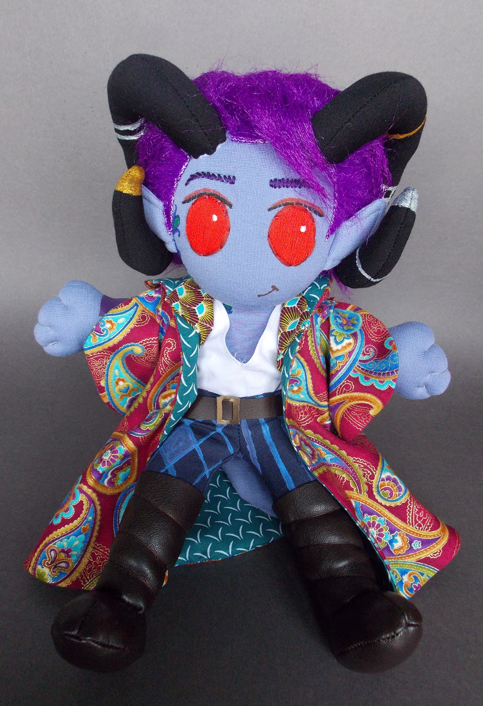 Custom D&D Doll Commission Original RPG Character Plush - Etsy UK