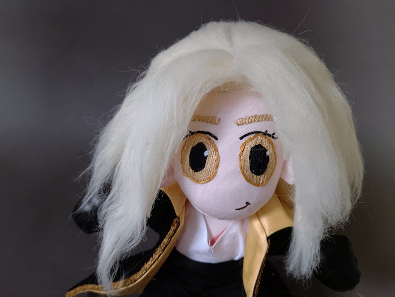 Alucard Adrian Tepes Castlevania Doll Plush Plushie Toy - Etsy
