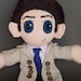 Castiel Supernatural Doll Plushie Toy Misha Collins - Etsy