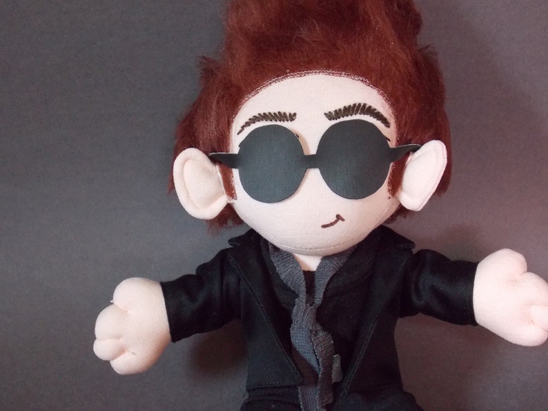 Crowley Good Omens Doll Plushie Toy - Etsy