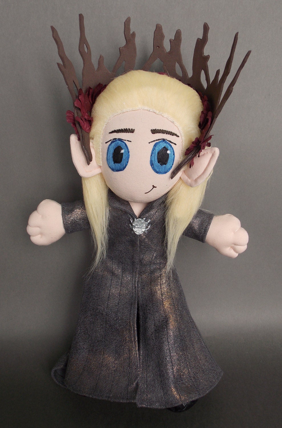 Thranduil the Hobbit Lord of the Rings Plush Doll Plushie Toy Lee Pace ...