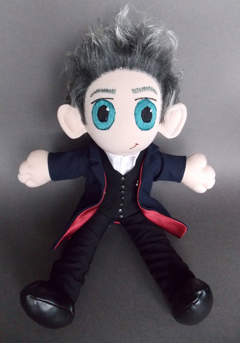 Twelfth Doctor Doctor Who Doll Plushie Toy Peter Capaldi - Etsy