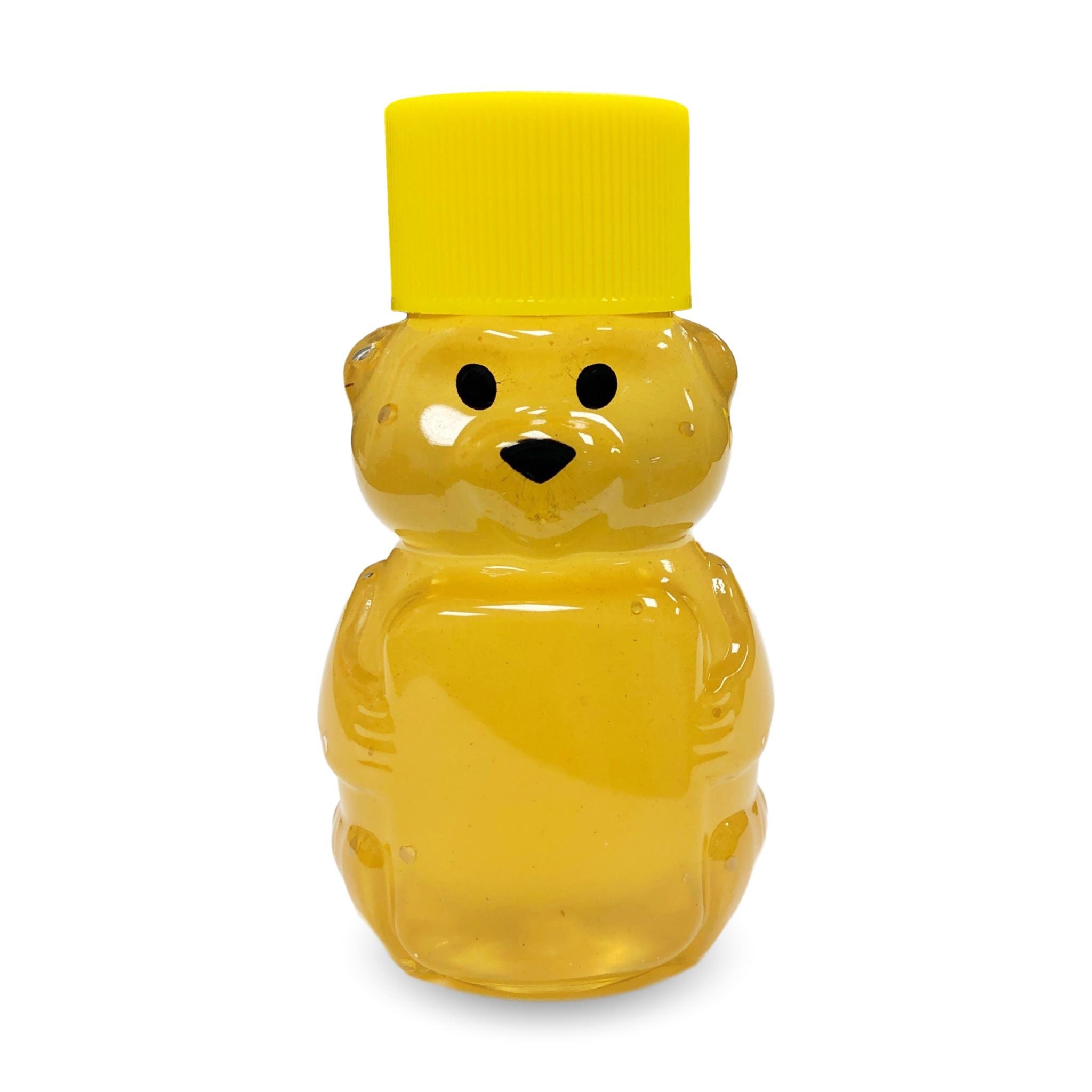Cute 2 Oz Mini Honey Bear Favor With Pure U.S. Honey yellow | Etsy