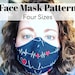 Face Mask PDF Pattern Four Different Sizes Free Video - Etsy
