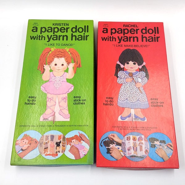 Whitman Paper Dolls - Etsy