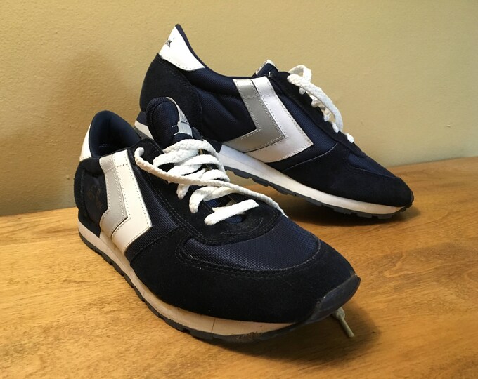 Retro 80s Sneakers Fastbak by Anthony's Tennis Running Shoes Rare Navy ...