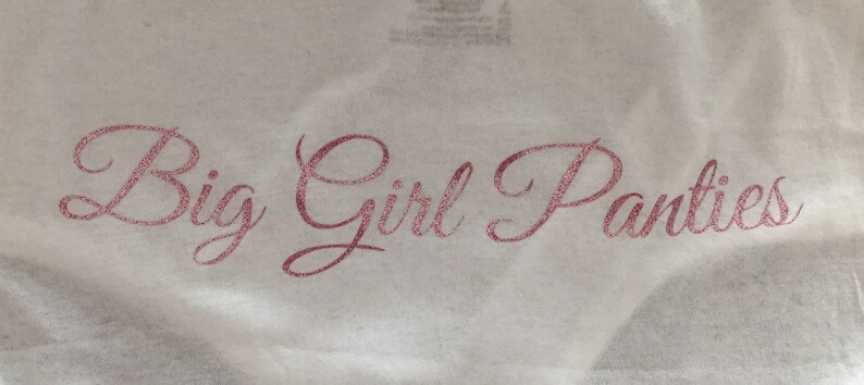 Big Girl Panties Etsy