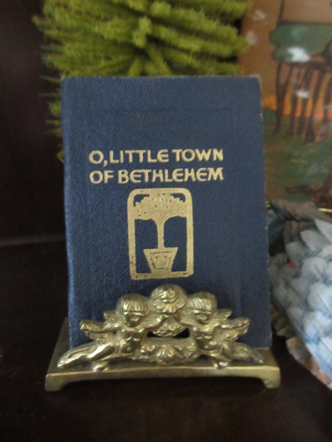 Early 1900s O, Little Town of Bethlehem - Miniature Antique Vintage ...