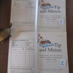 1966 Tip and Mitten Houghton Mifflin Reading for Meaning Paul Mckee ...