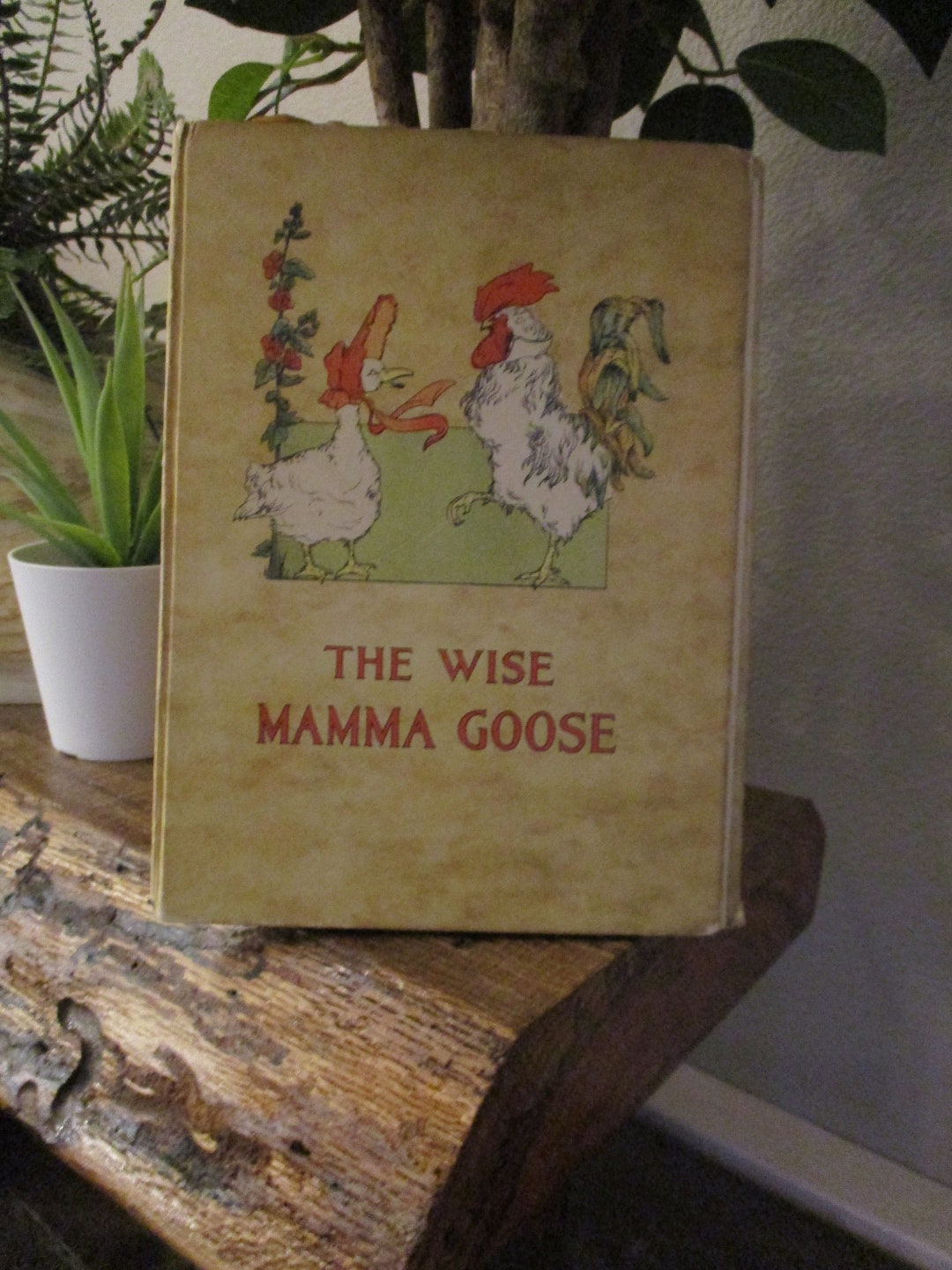 The Wise Mamma Goose Rare Antique Book. VOLLAND by Charlotte B. Herr ...