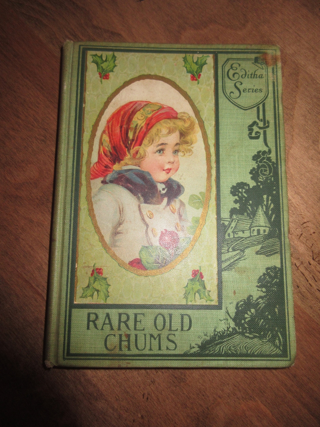 1898 Editha Series RARE Old Chums, Christmas Theme, by Will Allen ...