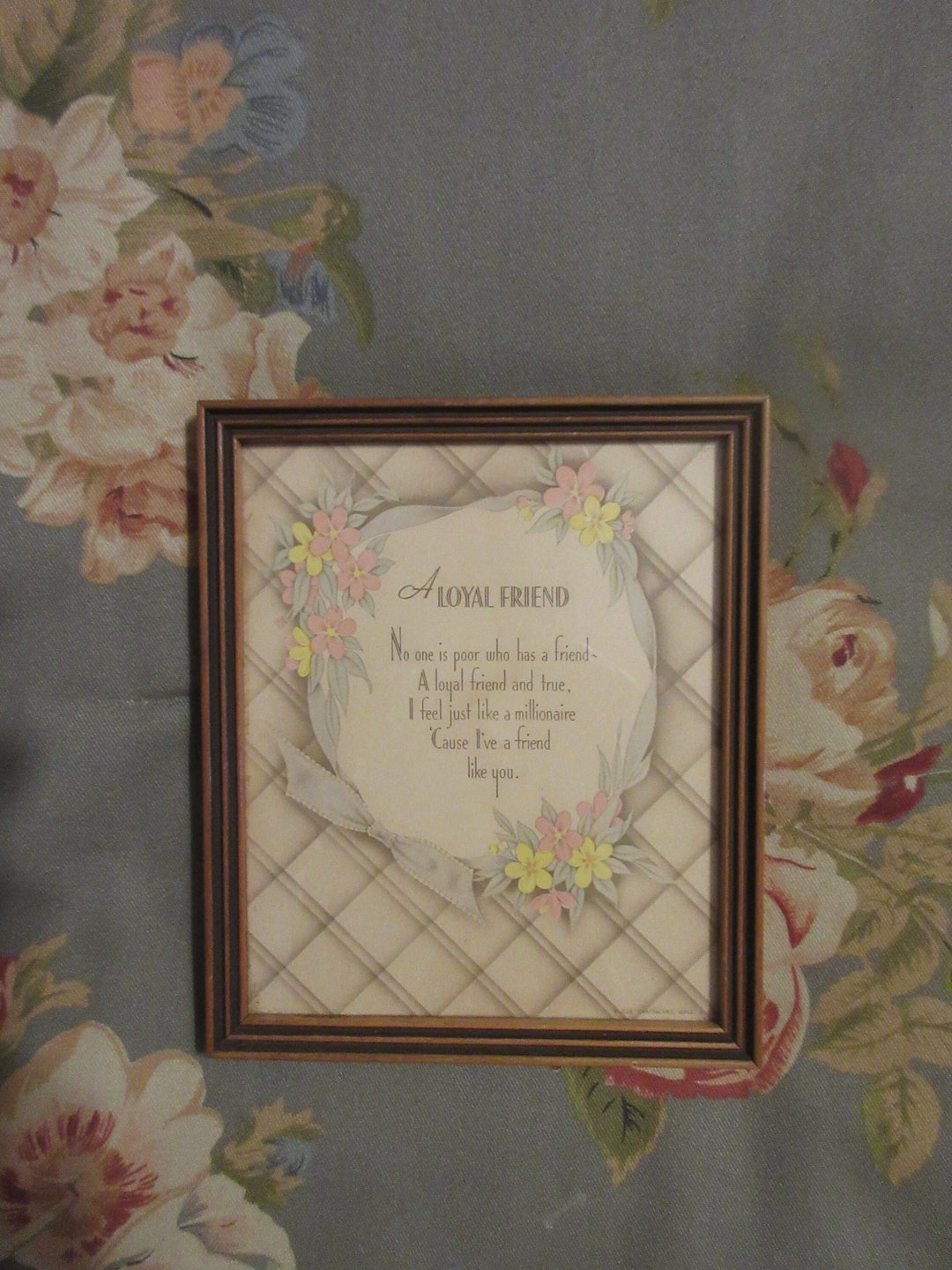 CUTE Vintage BUZZA Motto Vintage Type Small Picture Buzza - Etsy