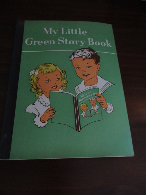 1948 My Little Green Story Book Excellent Vintage Condition. - Etsy
