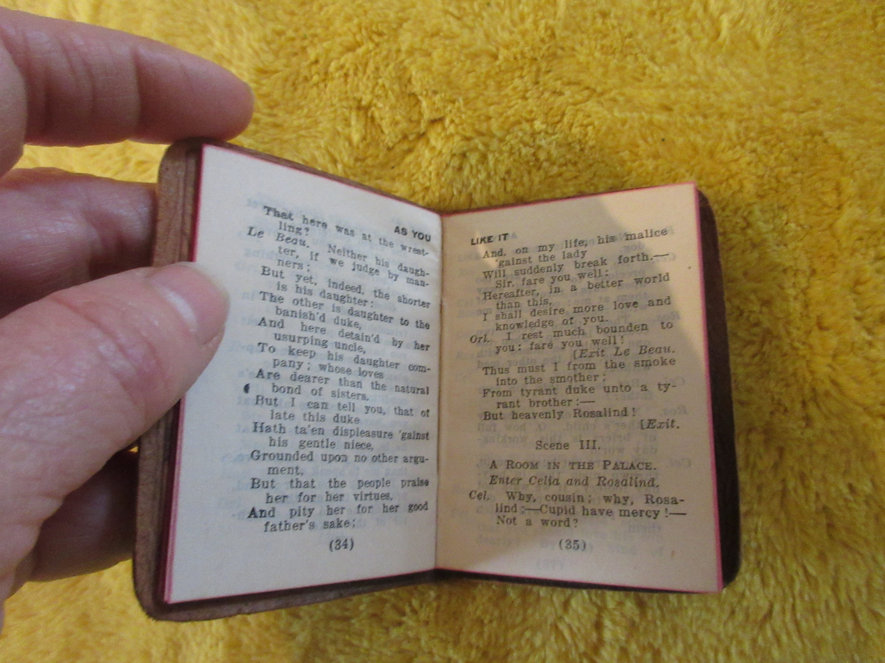 As You Like It Vintage Antique MINIATURE Tiny Little Small | Etsy