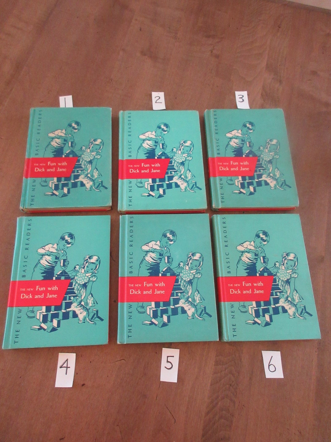 1956 Fun With Dick and Jane Scott Foresman and Company Sally Spot Puff ...