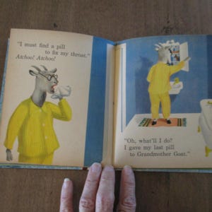 1950 RARE Dr Goat Tale A Tale Whitman by Georgiana Illustrated Charles ...