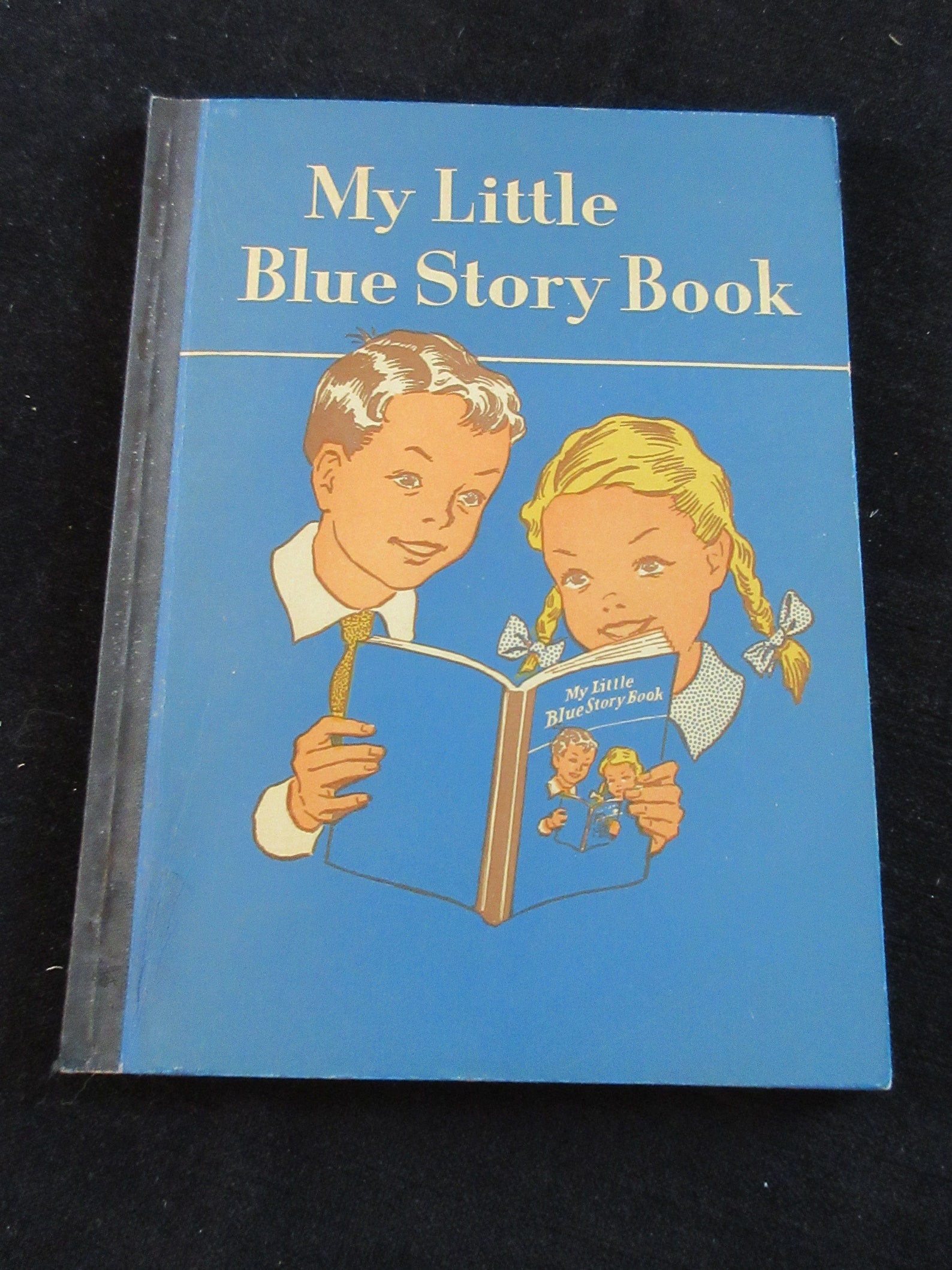 FREE SHIPPING My Little Blue Story Book 1948 / 1953 edition | Etsy