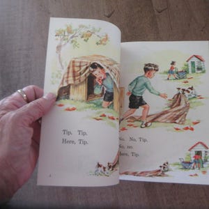 1949 Tip School Reader Paper Primer Vintage School Book Reading for ...