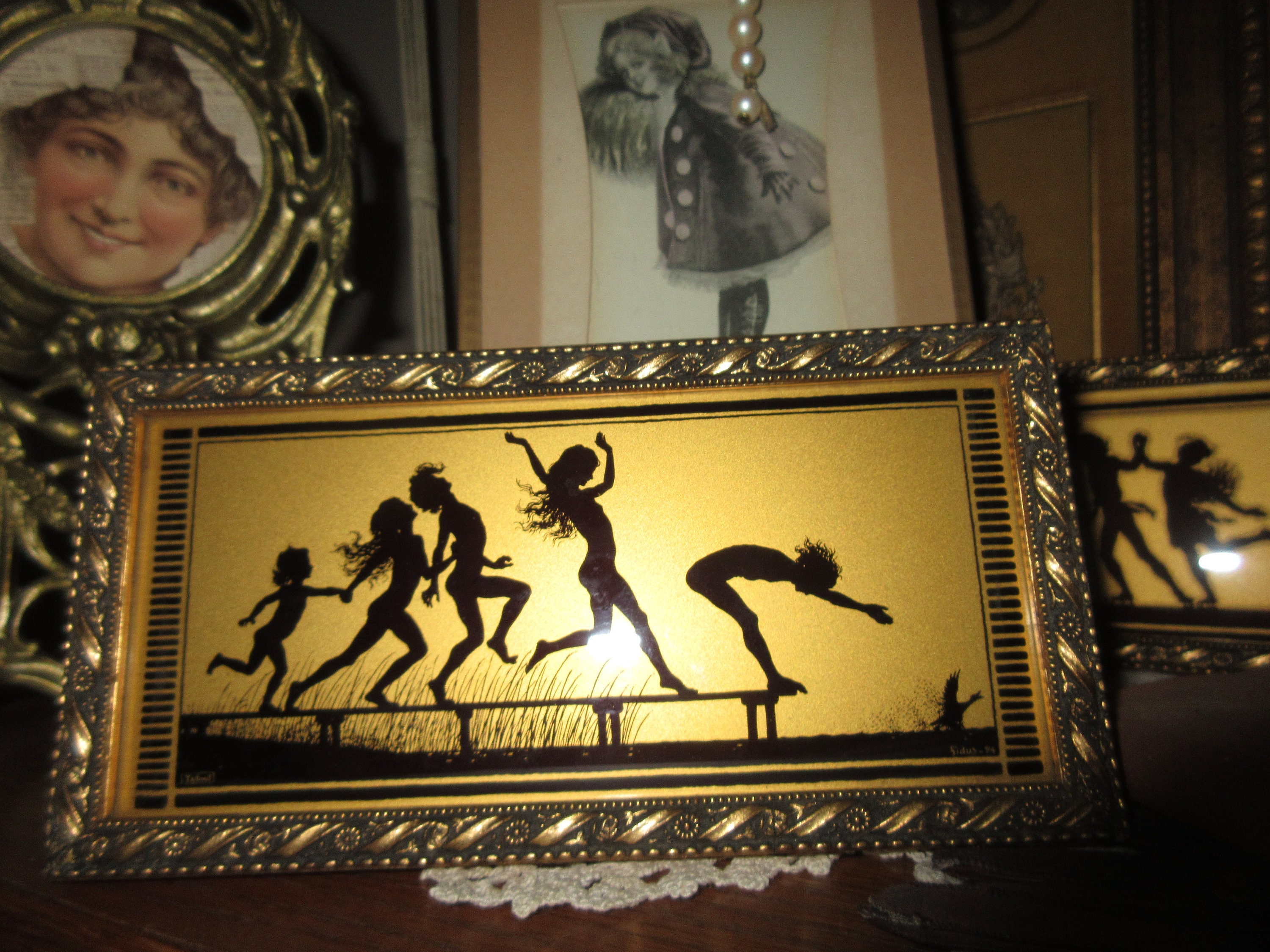 Antique Tallimit Art "Summer" Frame No 78 RICHARD Frame - Fidus - made ...