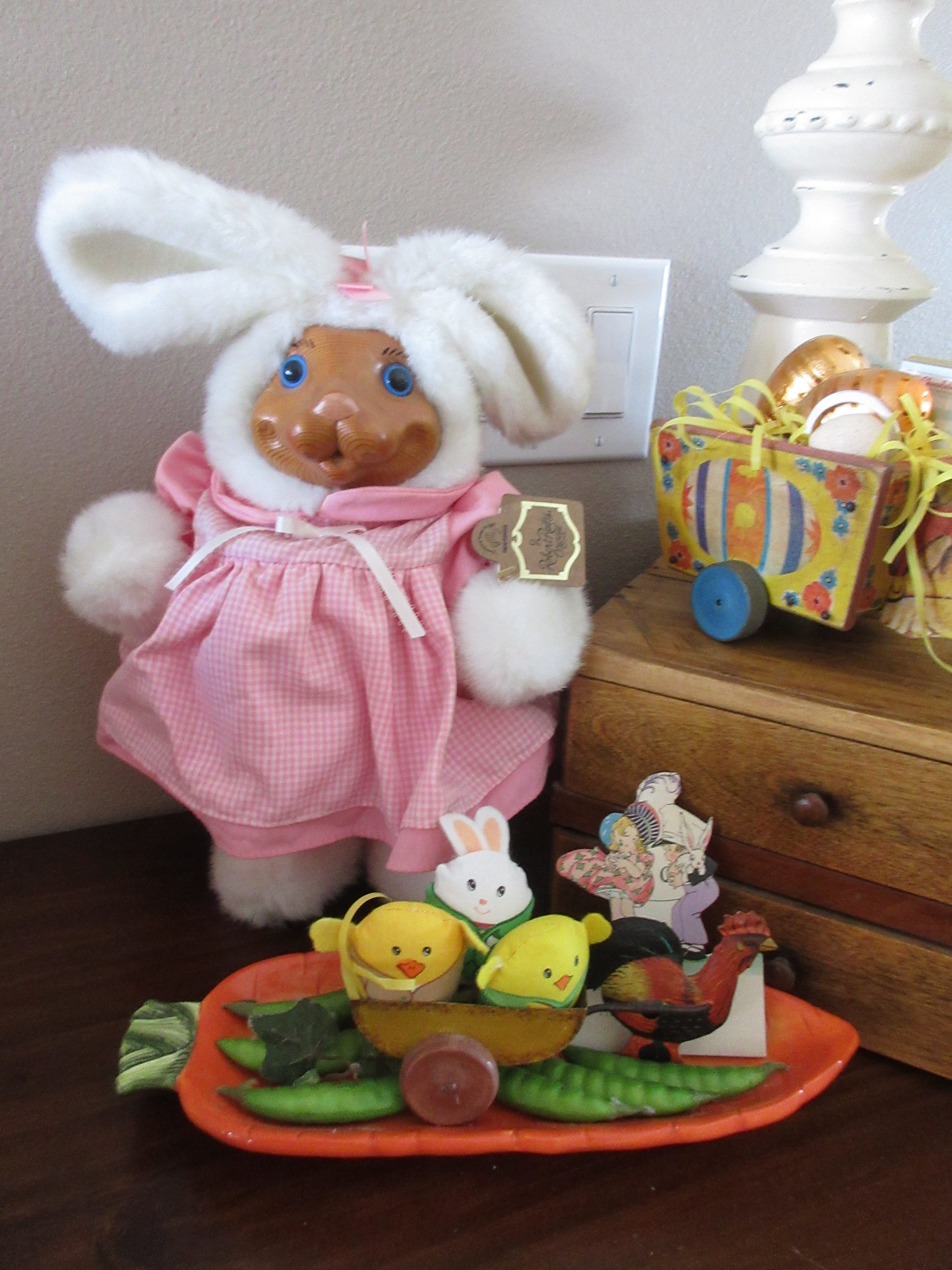 1992 Vintage Robert Raikes Bunny Rabbit Easter Large Stuffed | Etsy