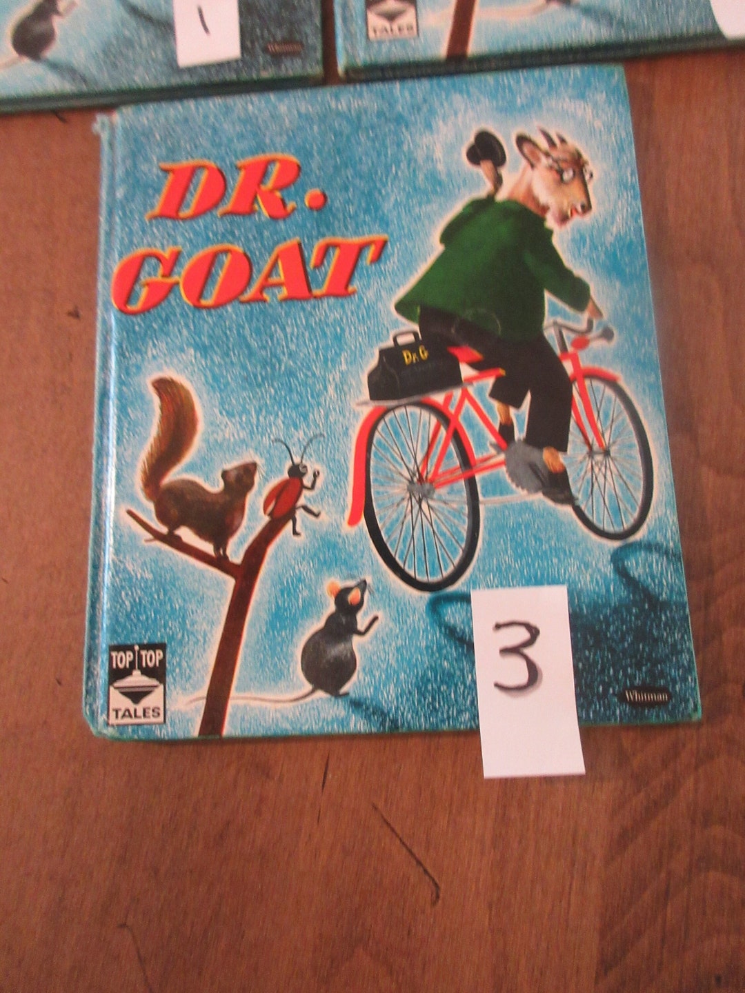 1950 RARE Dr Goat Top Top Tales Whitman by Georgiana Illustrated ...