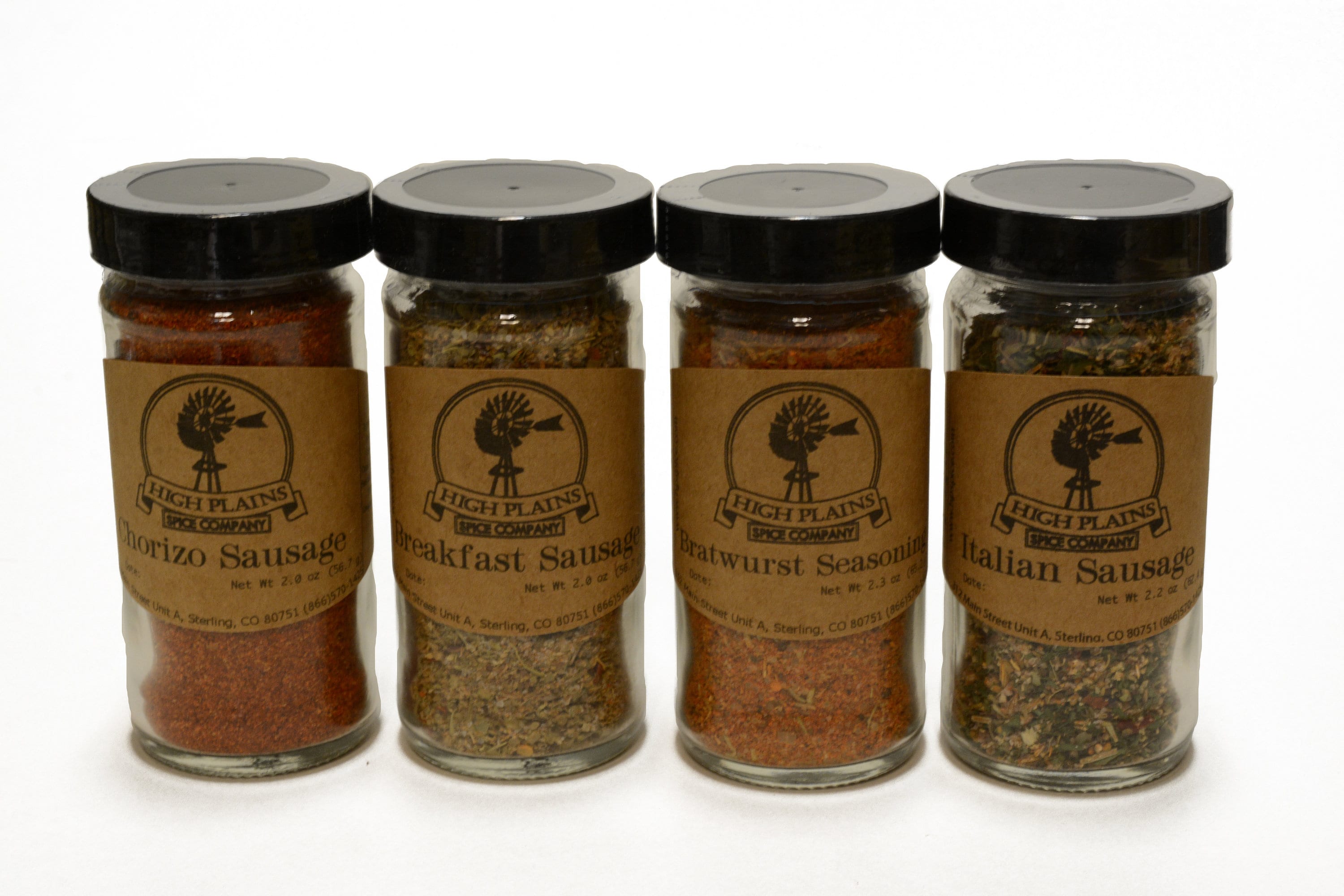 Sausage Sampler BBQ Rub and Baking Spices Gift Set of 4 | Etsy