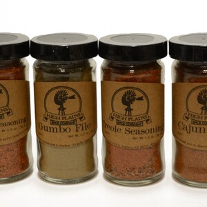 Bayou Box ~ BBQ Rub and Baking Spices Gift Set of 4 ~ Gourmet Meat and Veggie Spice Blends ...