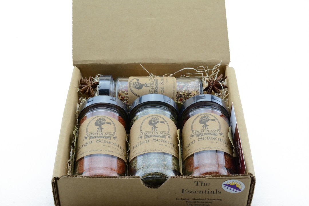 Gourmet Spice Blends Gift Set: BBQ Rub & Baking Spices, Handcrafted in ...