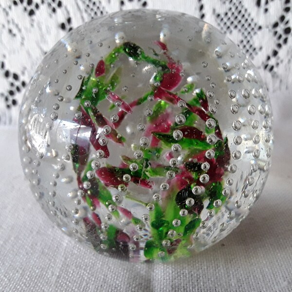 Glass Paperweight - Etsy