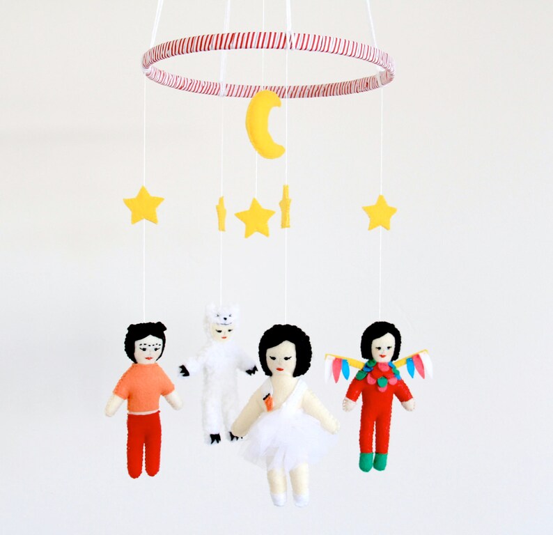 Bjork Baby Crib Mobile / Bjork Volta Baby Mobile/ Hunter / - Etsy
