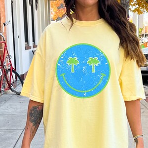 Smiley Face Png Palm Trees Smiley Face Pdf Distressed Palm Trees PNG ...