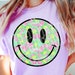 Preppy Smiley Face PNG Digital Transfer Design Sublimation Design ...