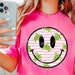 Preppy Smiley Face PNG Summer Time Transfer Design Sublimation Design ...