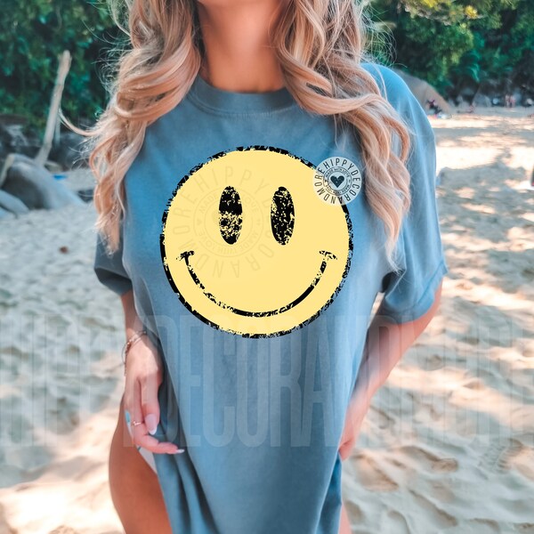 Yellow Smiley Face - Etsy