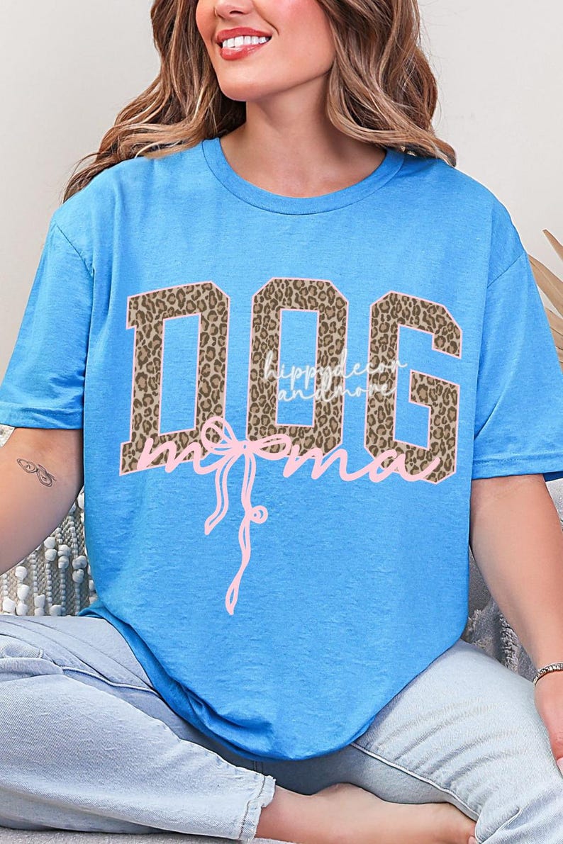 Dog Mom Bundle PNG Dog Mama PNG Leopard Print Pink Fur Baby Dog Lovers ...