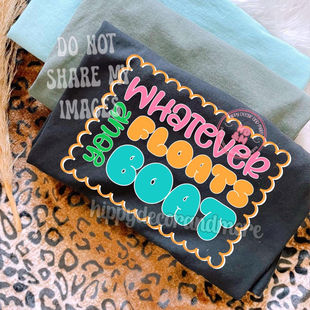 Whatever Floats Your Boat PNG Beach Coastal Hawaii Preppy Beach Digital ...