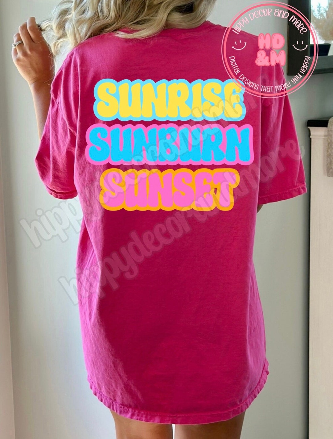 Sunrise Sunburn Sunset PNG Spring Break Shirt Design Beach Vibes PNG ...