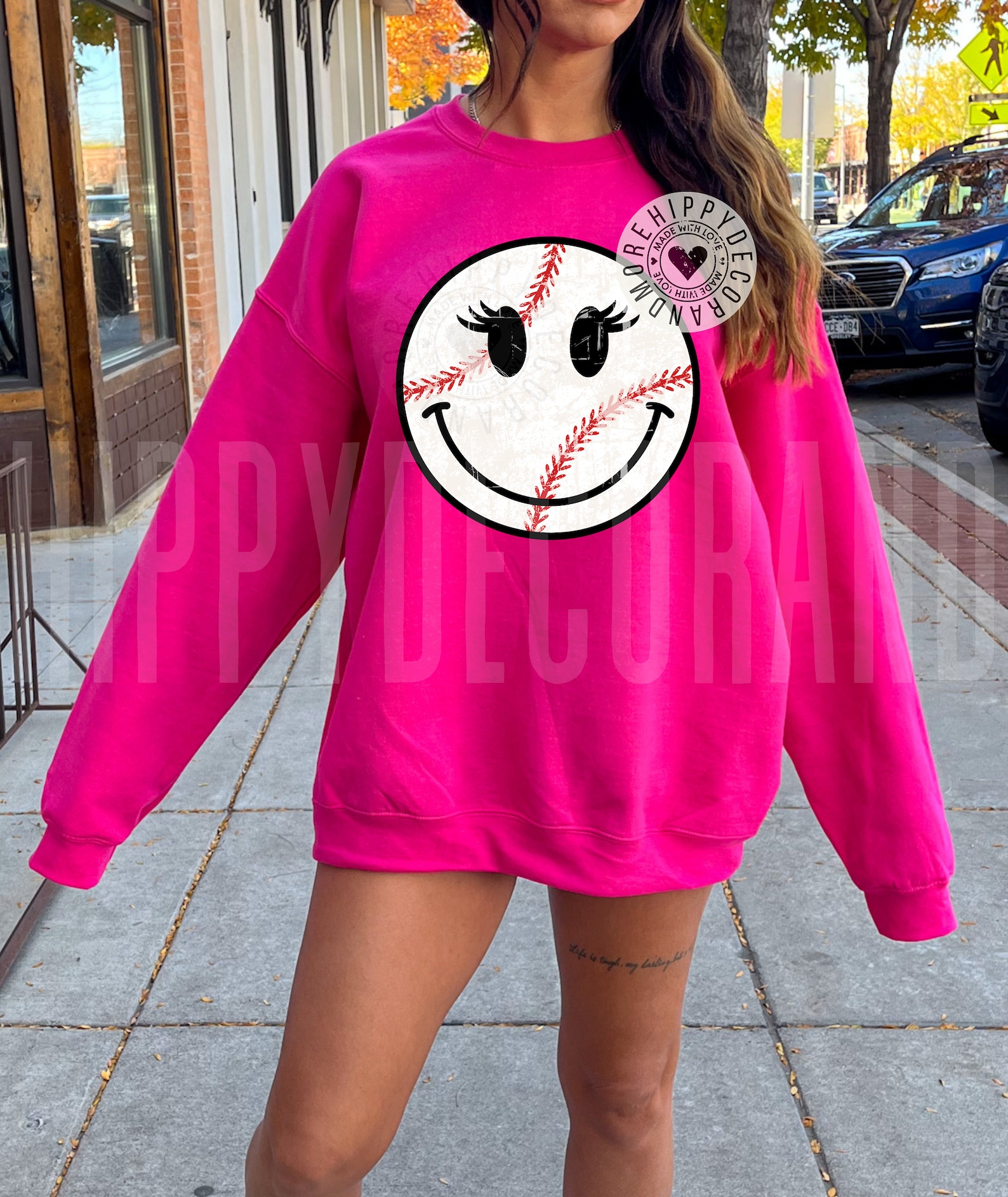 Eyelashes Smiley Face PNG Retro Smiley Face Sublimation - Etsy