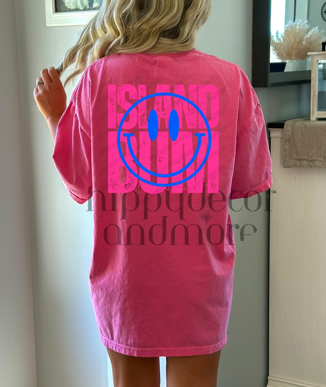 Distressed Smiley Face PNG Retro PNG Summer Png Island Bum Sublimatiom ...