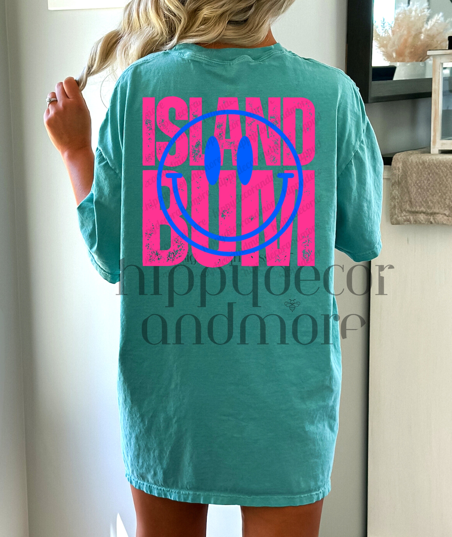 Distressed Smiley Face PNG Retro PNG Summer Png Island Bum Sublimatiom ...