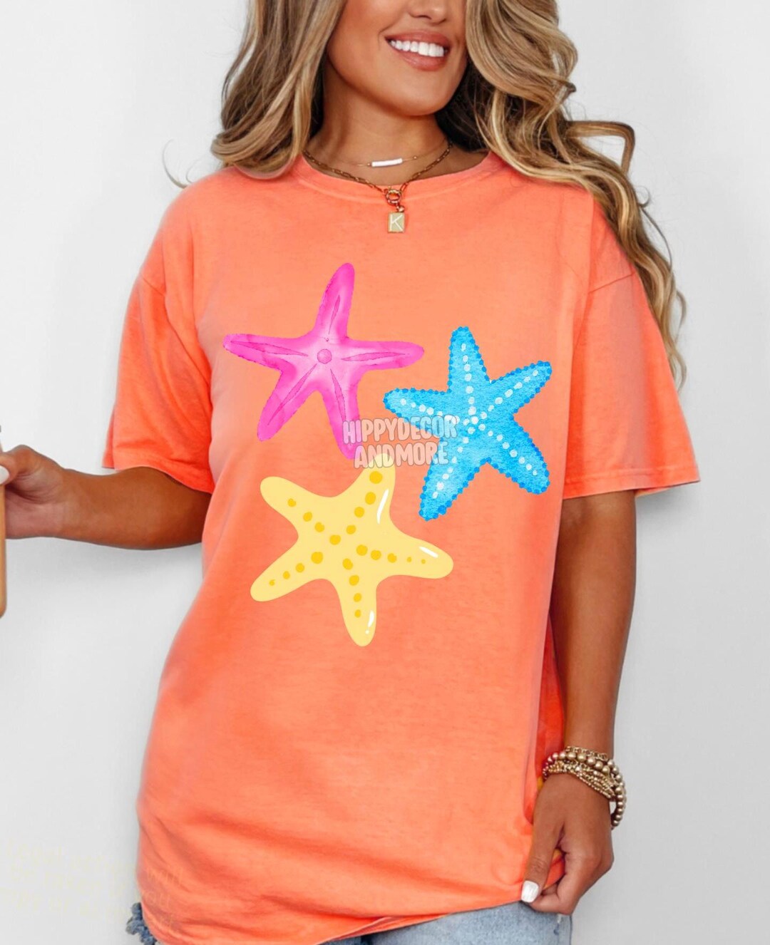 Starfish PNG Beach Coastal Hawaii Preppy Beach Digital Design Cute ...