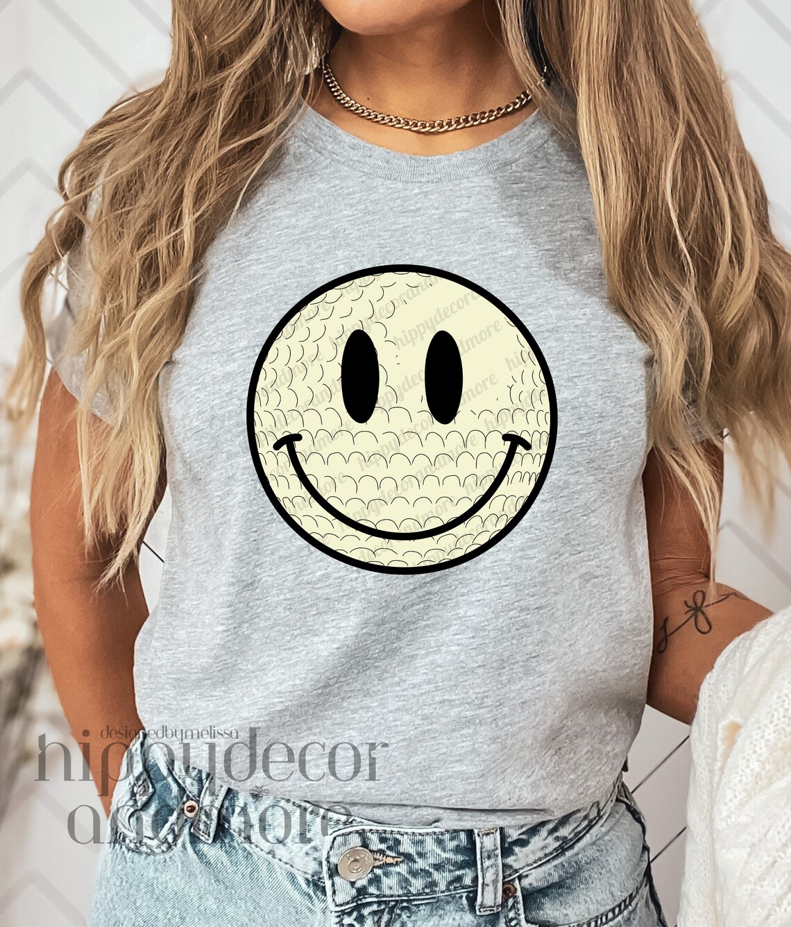 Retro PNG Smiley Face PNG Golf Ball Png Golf Shirt Trendy - Etsy