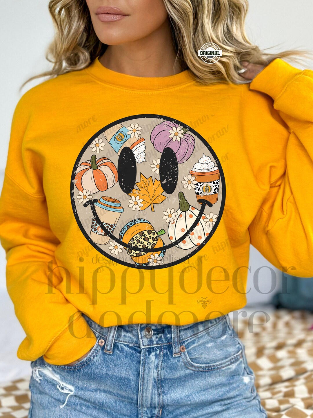 Trendy Fall Shirt PNG Retro Fall PNG Boho Fall Sublimation Design ...
