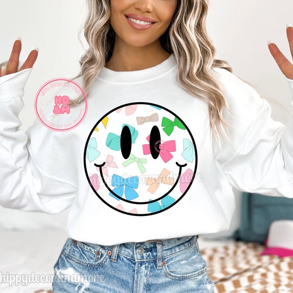 Preppy Smiley Face Shirt - Etsy