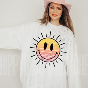 Sunshine Smiley Face PNG Sunshine PNG Spring Break Shirts - Etsy