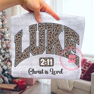Leopard Print PNG Bible Verse PNG Christian Shirt Design Jesus Luke 2: ...
