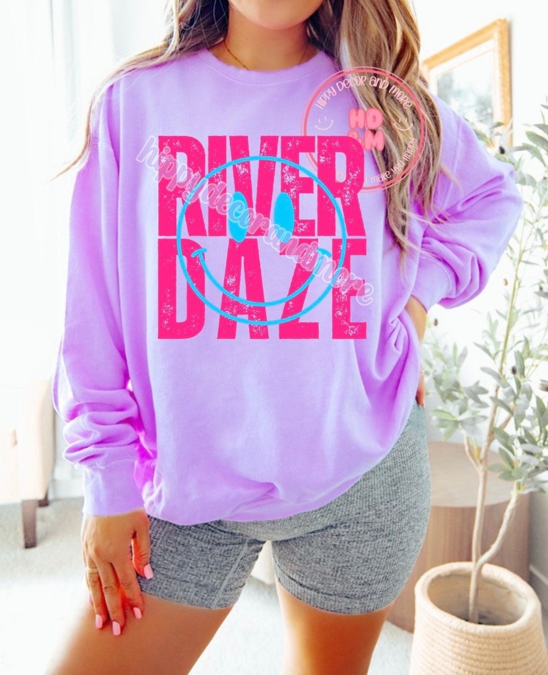 River Daze Smiley Face PNG River Shirt Design Distressed Retro Smiley ...